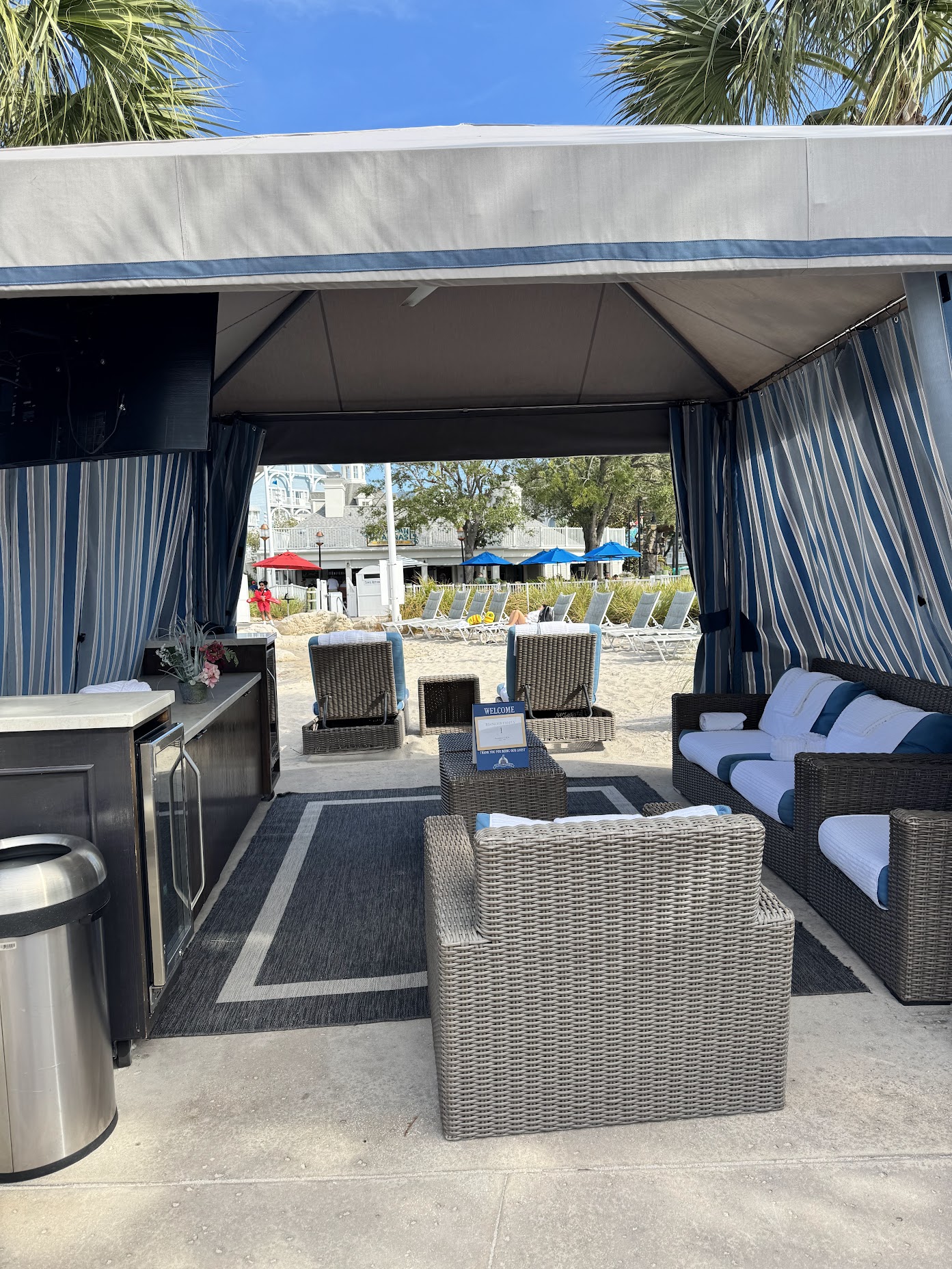 Disney's Beach and Yacht Club Cabanas | Wandering with Callie